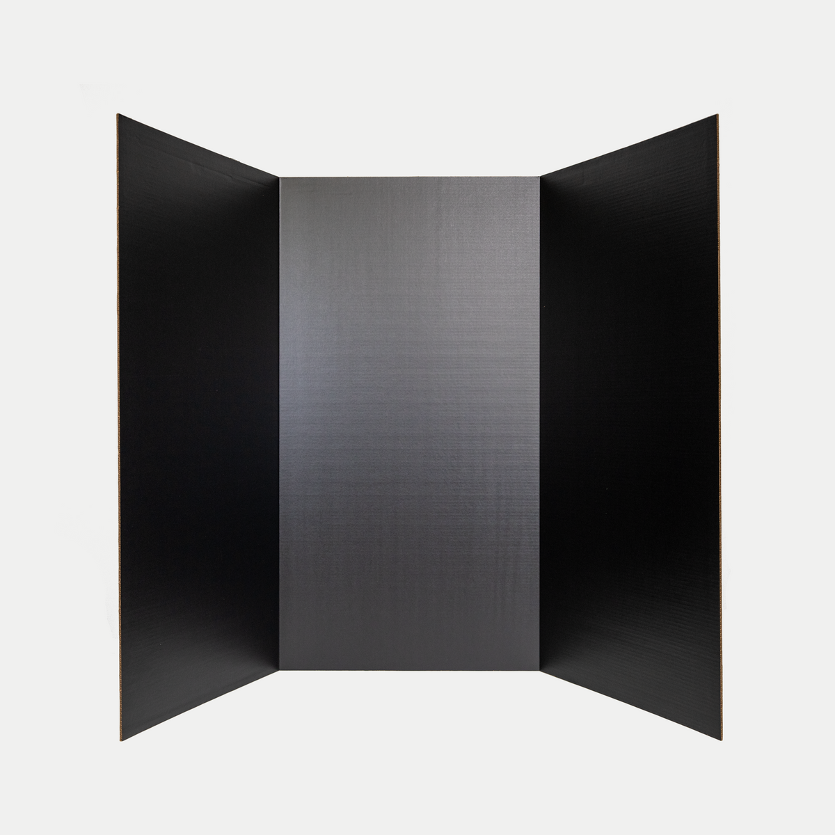 Black Exhibit Board without Title Panel - Single – Box Man Inc